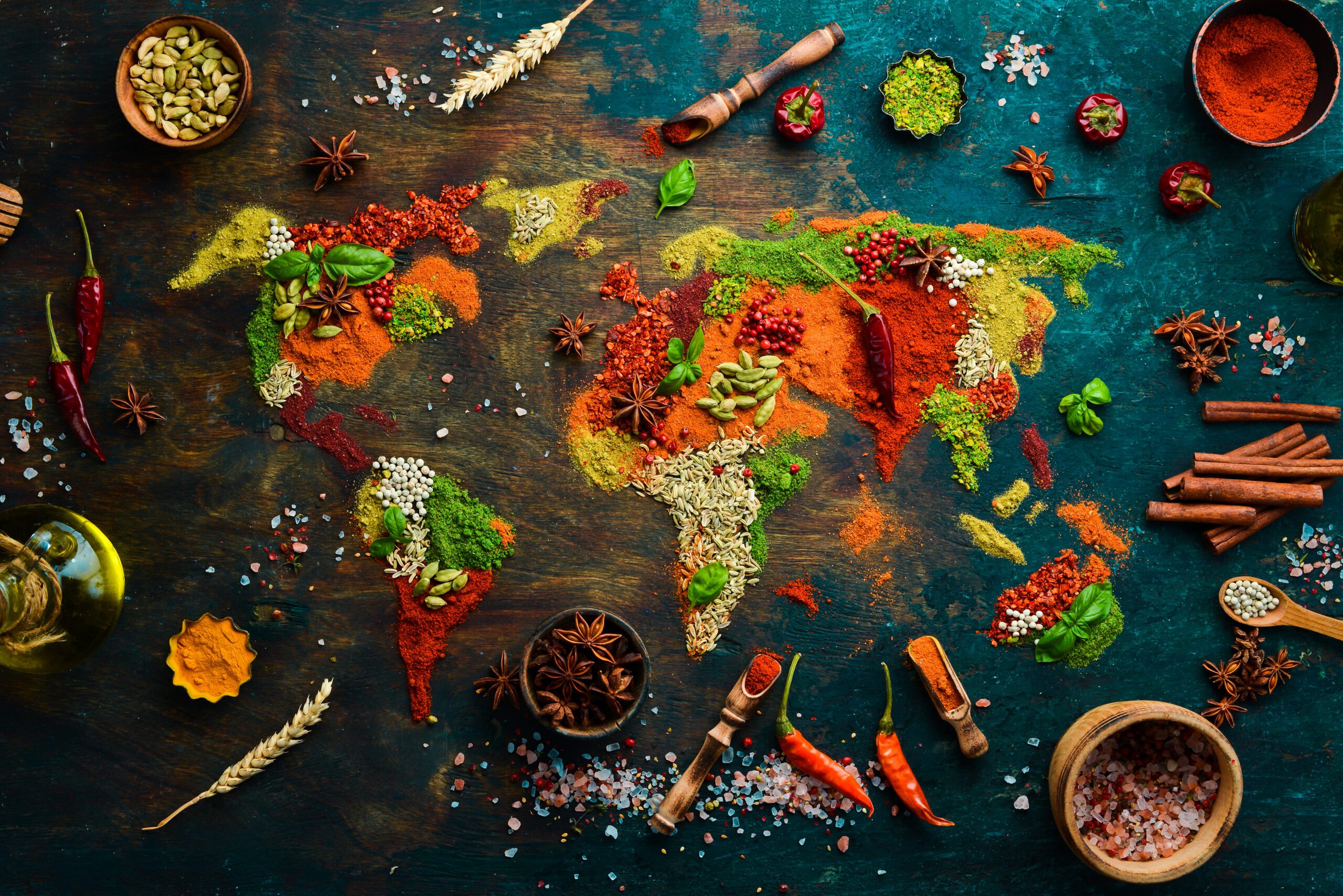 A culinary world tour: Discovering flavors and traditions - Les Chats ...